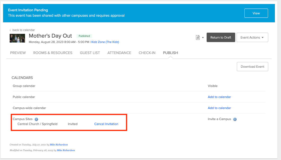 How to Send Event Invites