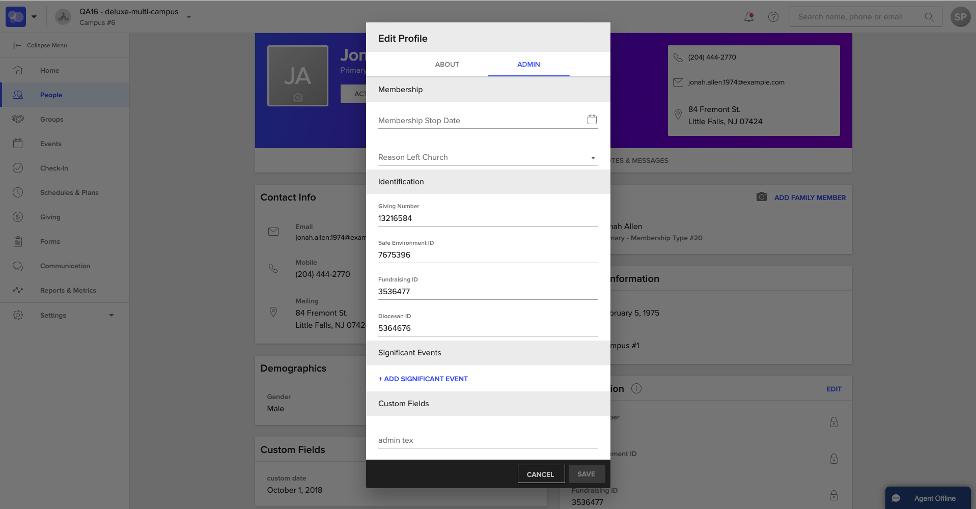 Learning about Additional Profile Fields