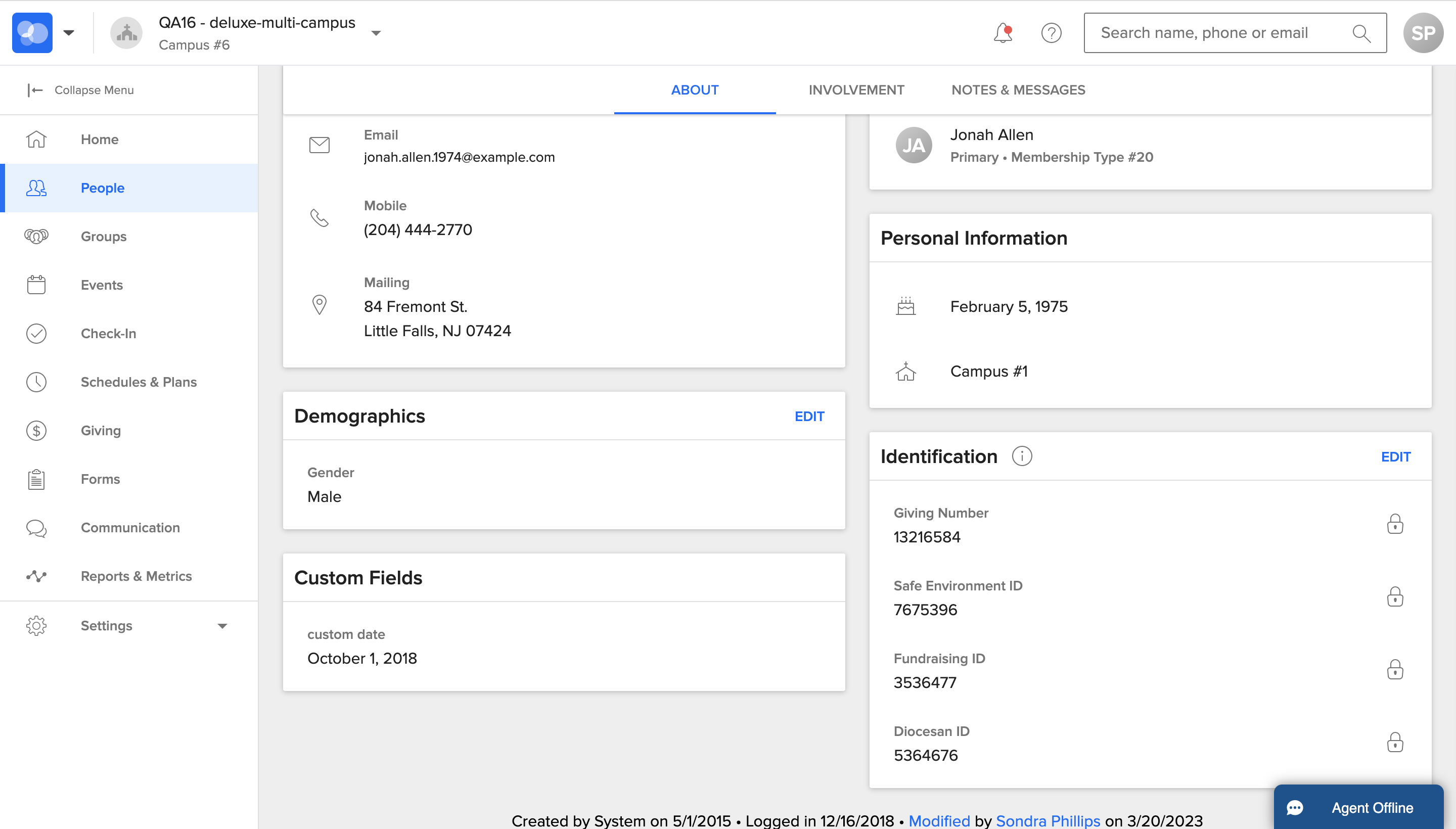 Learning about Additional Profile Fields