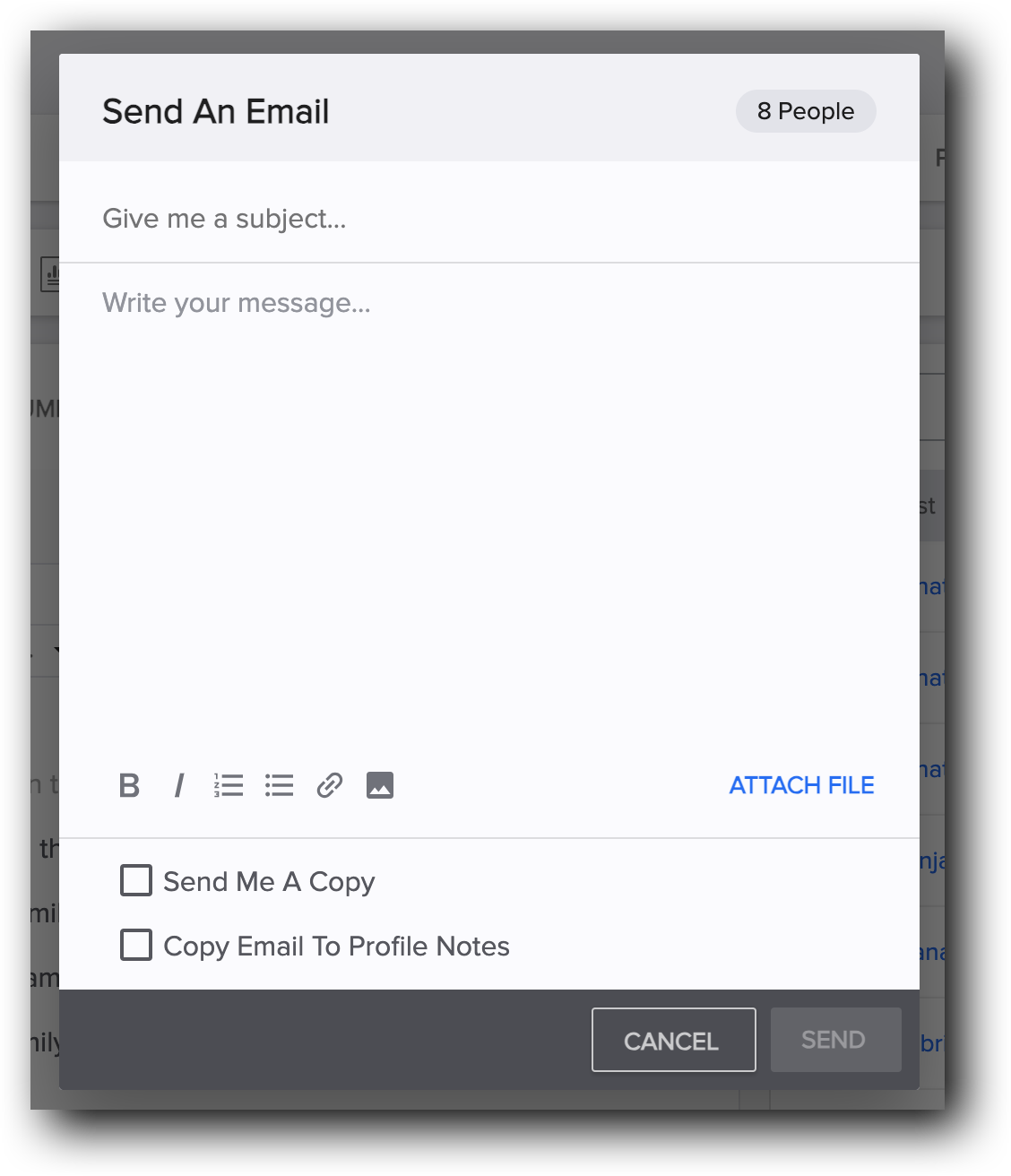 Learning about People Search Actions