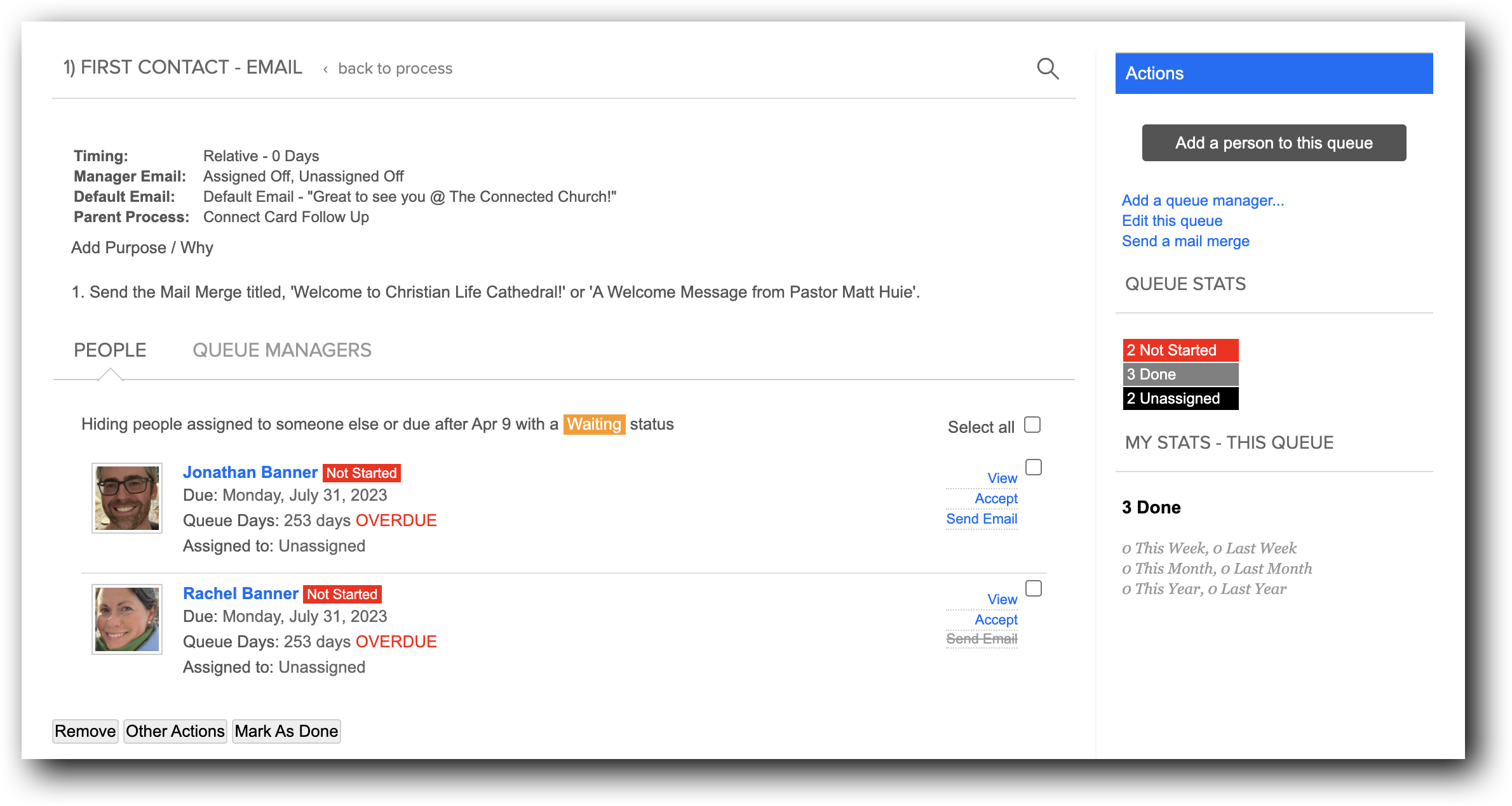Learning about Process Queues