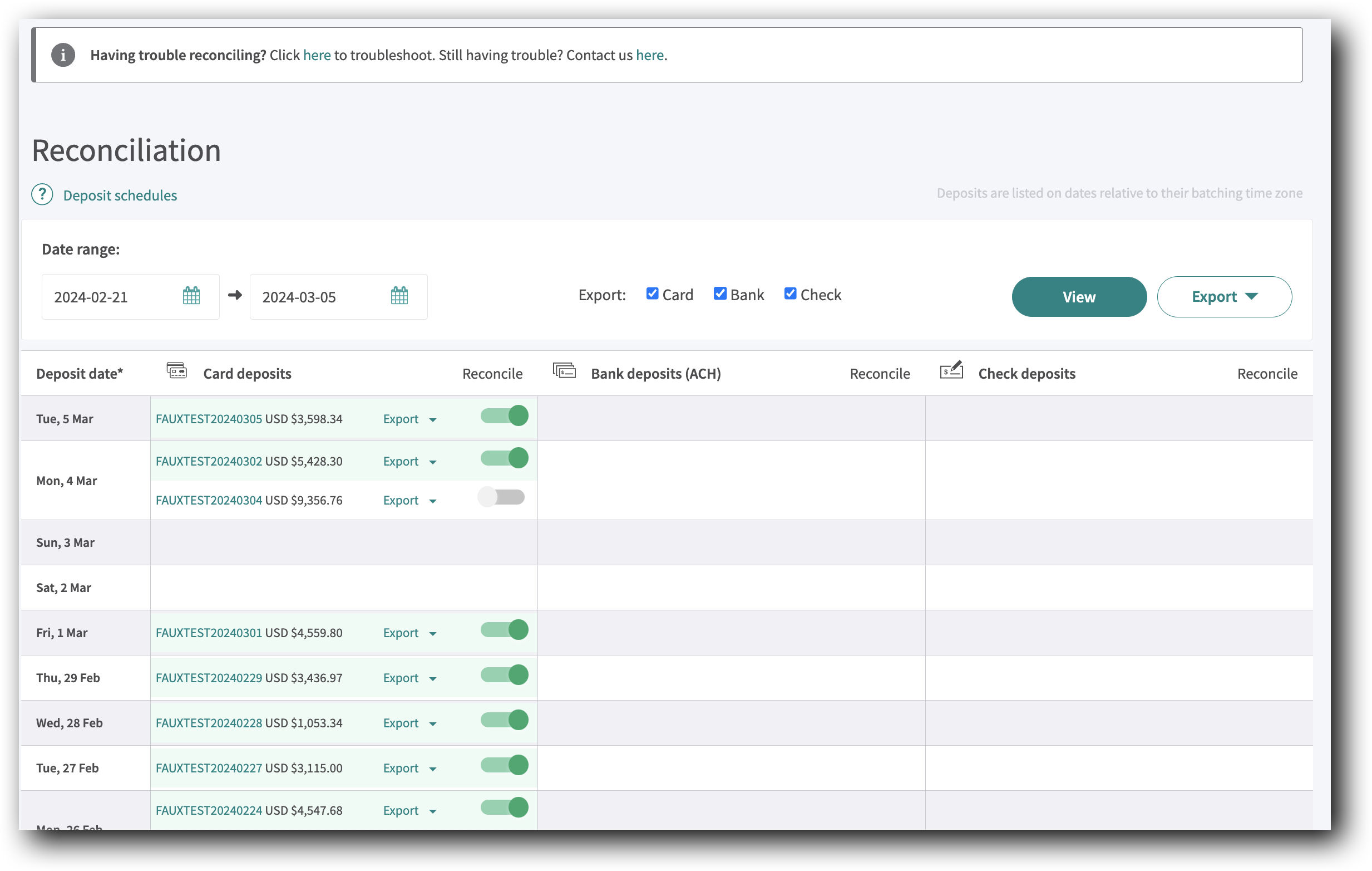 Learning about Reconciliation