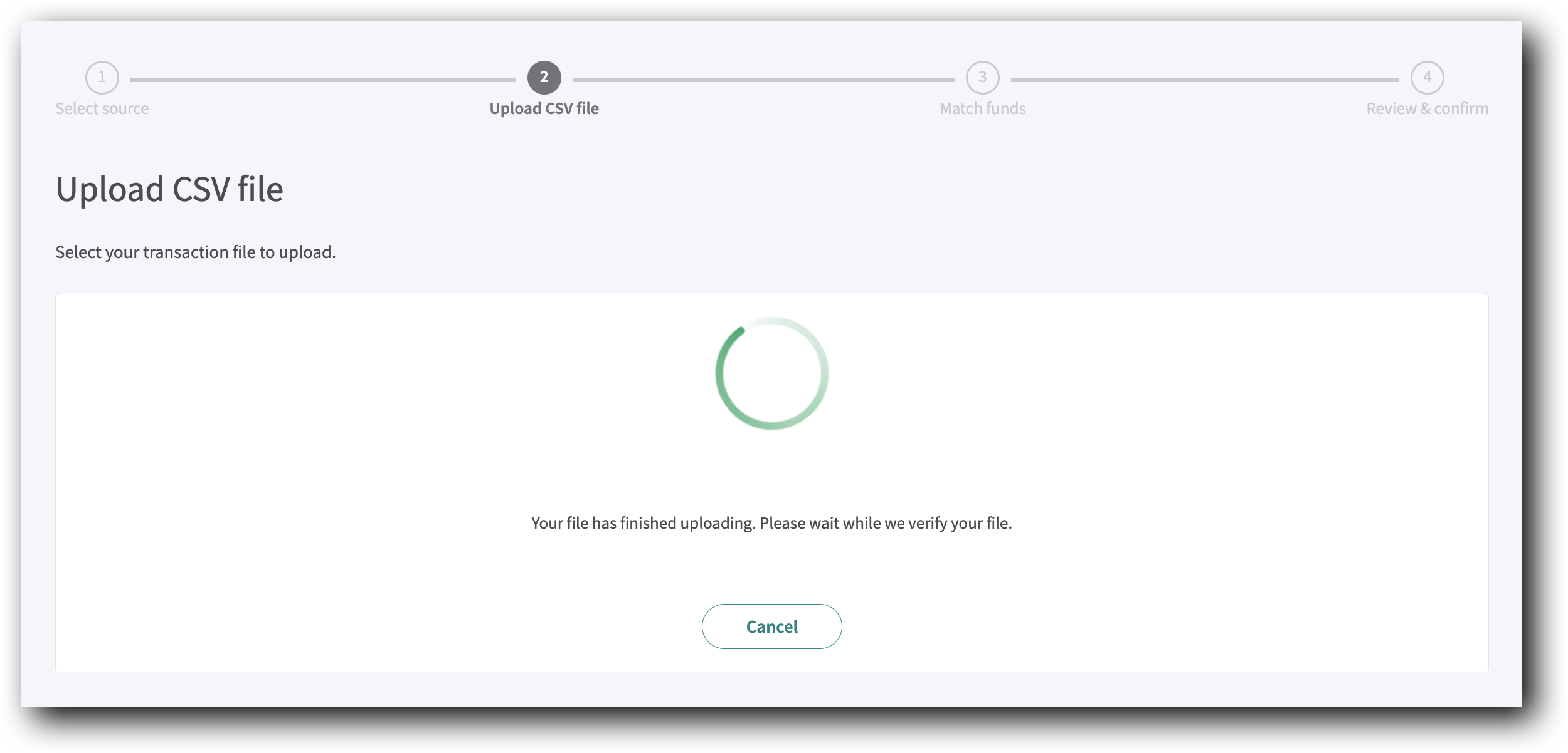 Learning about Transaction Import