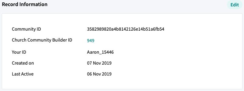 Learning about Your ID
