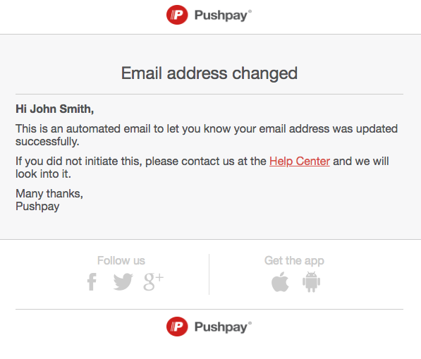 Learning About Donor Email Notifications