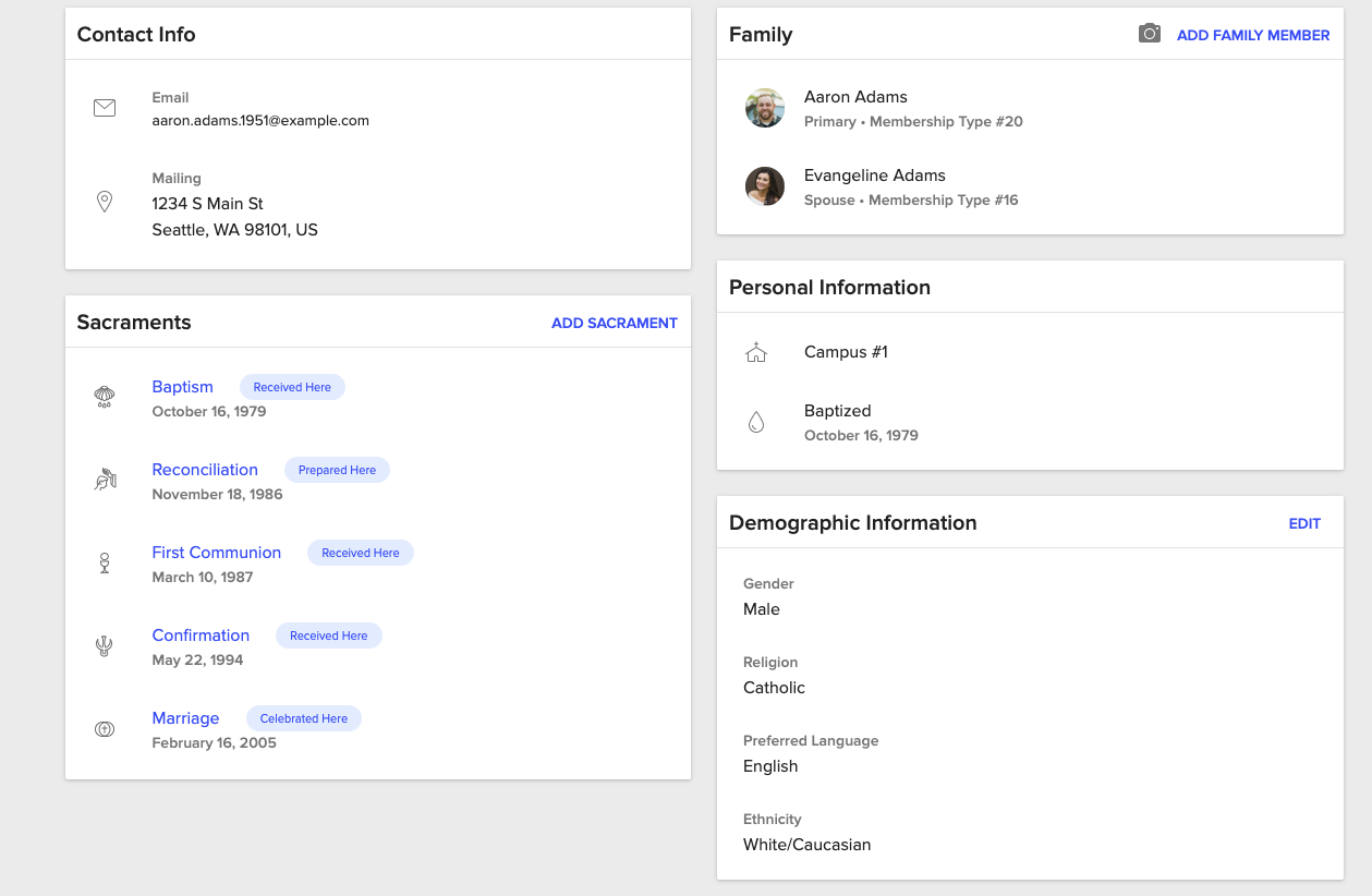 Learning about Additional Profile Fields