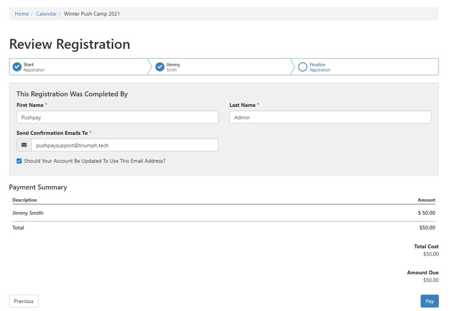 Learning about the Rock RMS Event Payments Integration