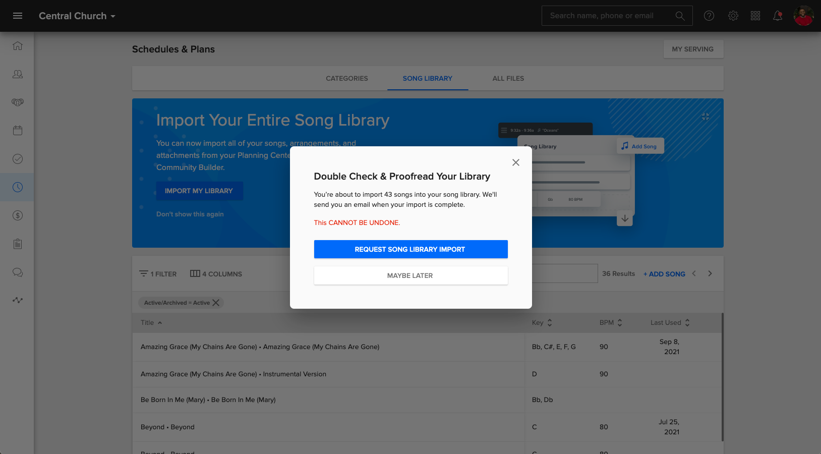 How to Import Your Song Library