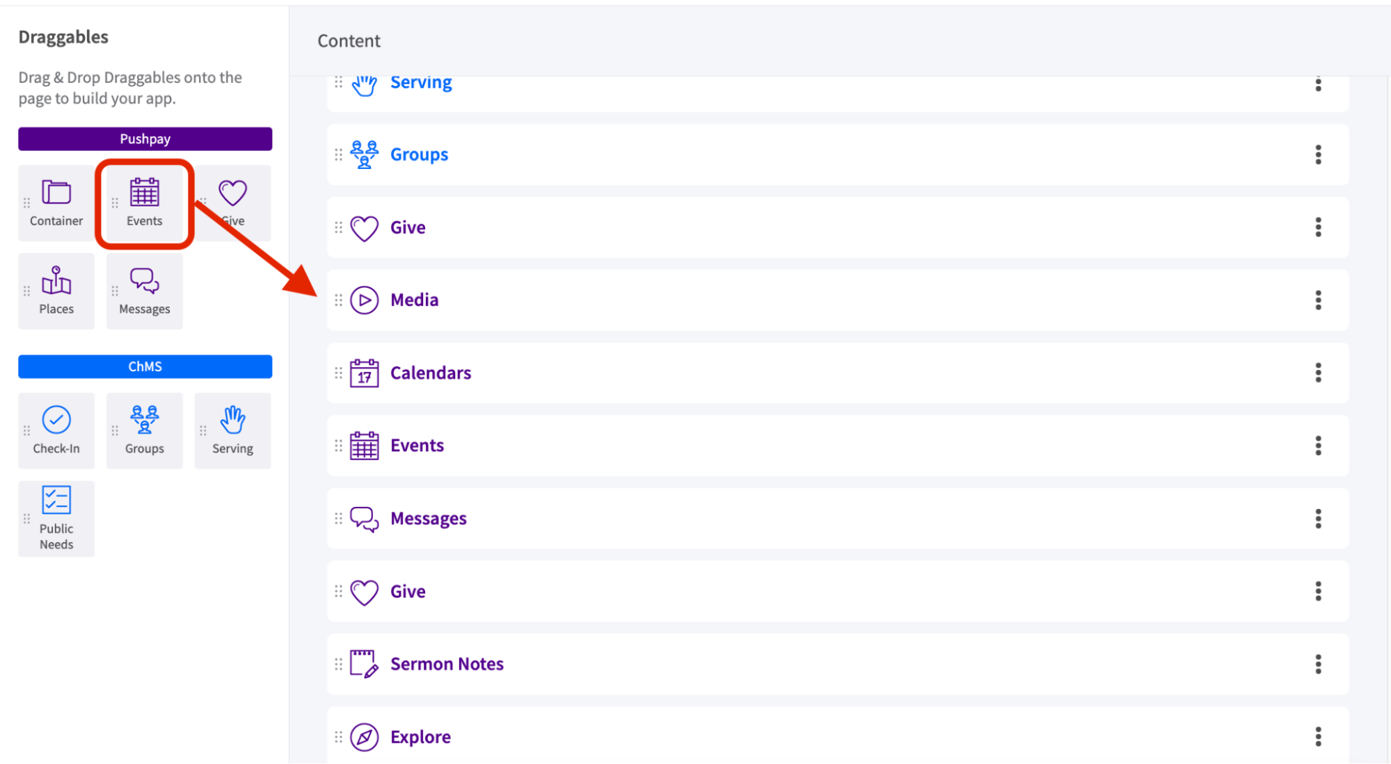 How to Add Events into Your App