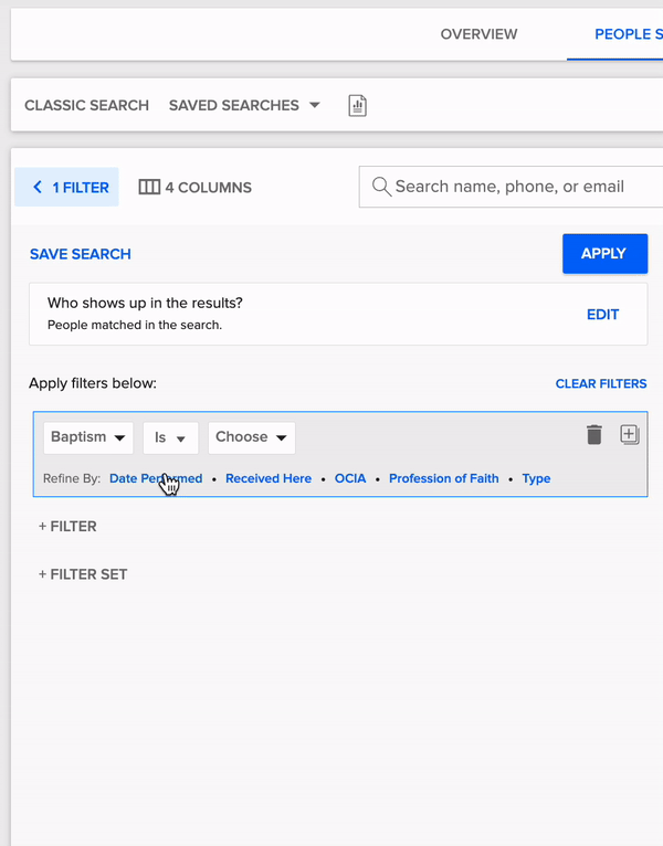 How to Use Sacrament Search and Export
