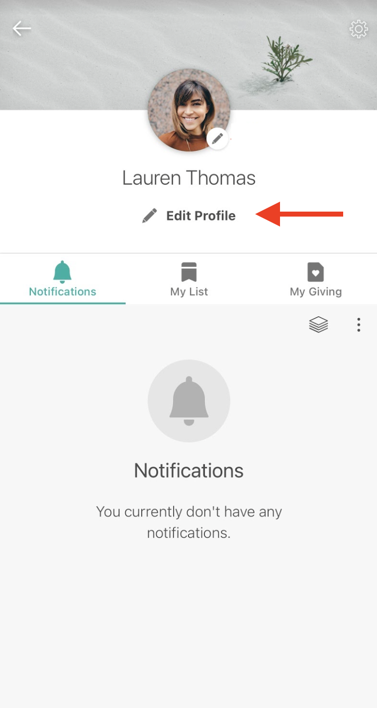 How to Edit Your App Profile