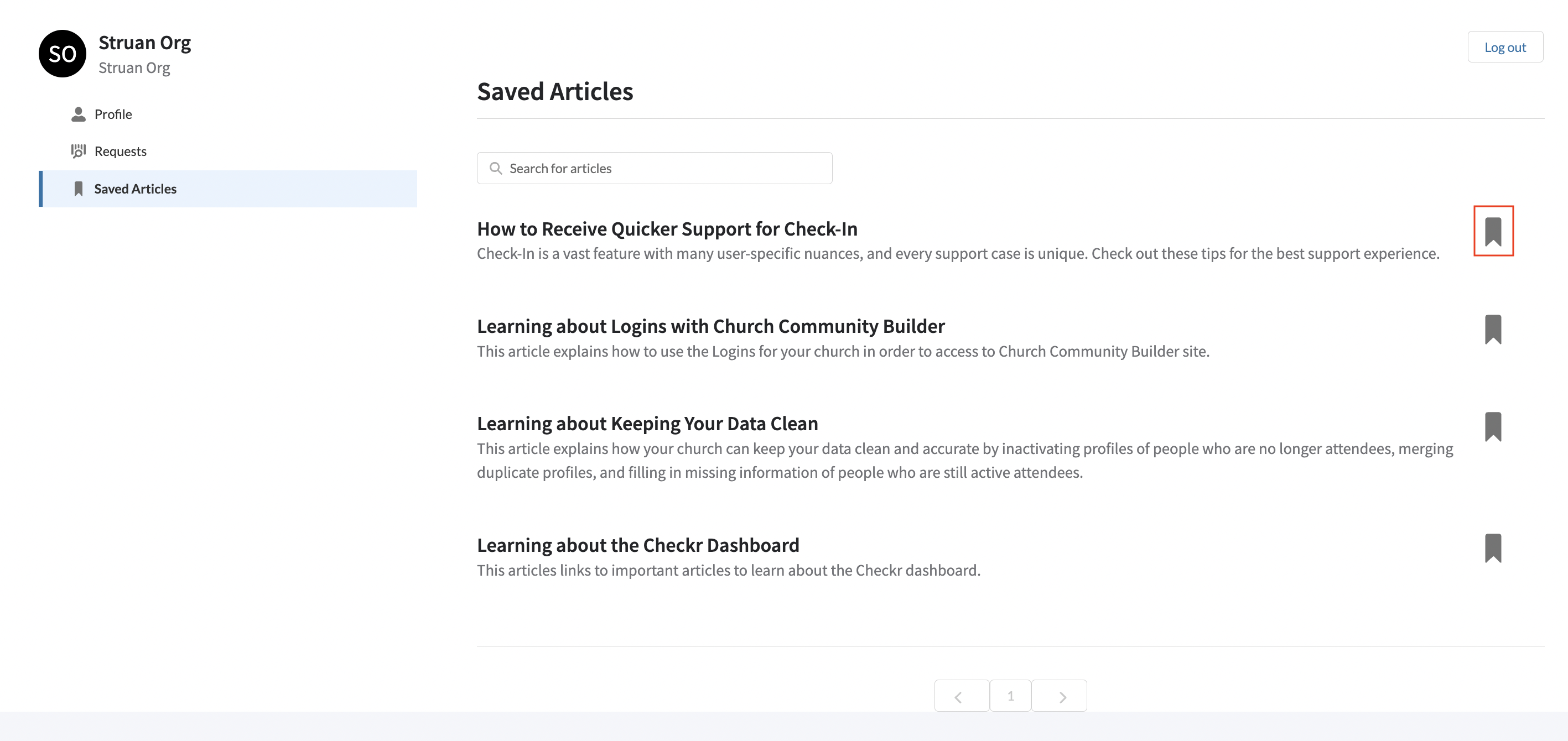 How to Bookmark & Access Your Bookmarked Help Articles