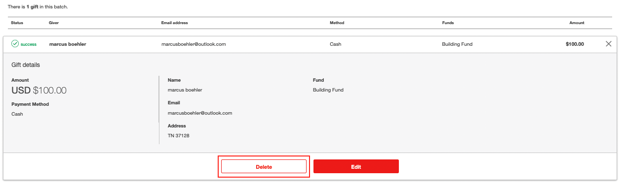 How to Use Batch Entry