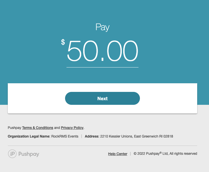 Learning about the Rock RMS Event Payments Integration