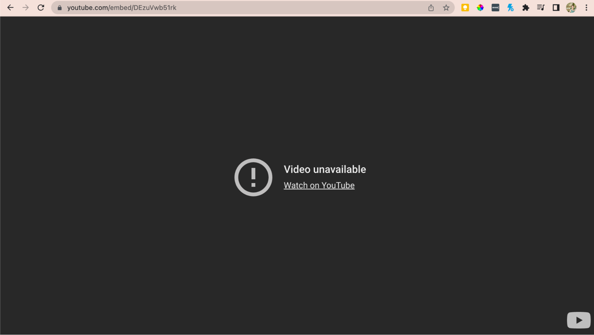 Troubleshooting: Video Playback / Video Unavailable Errors