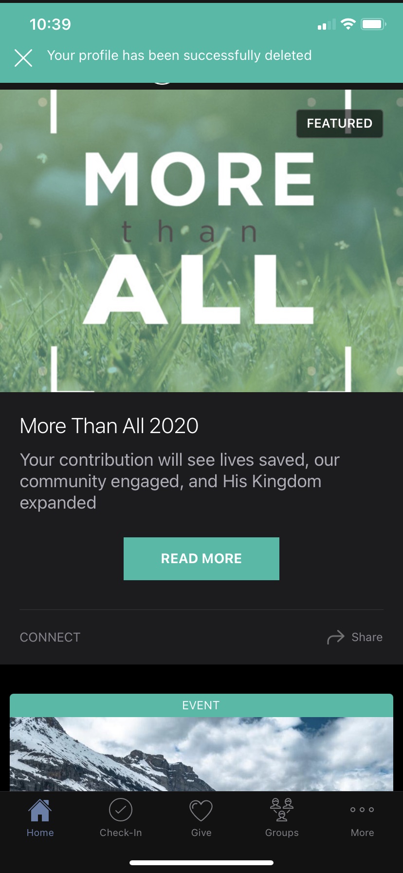 How to Delete Your App Profile