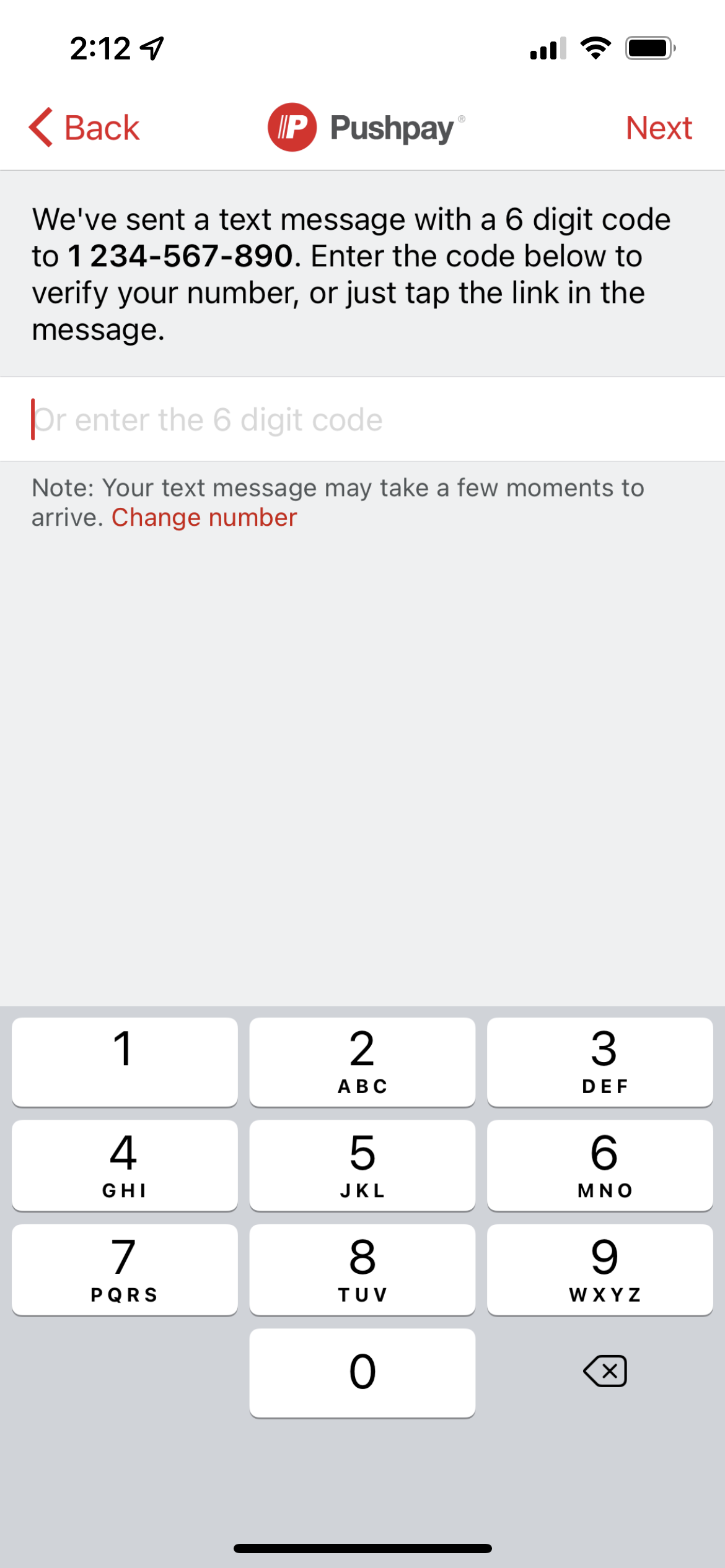 How to Log in to the legacy Pushpay App on a New Device