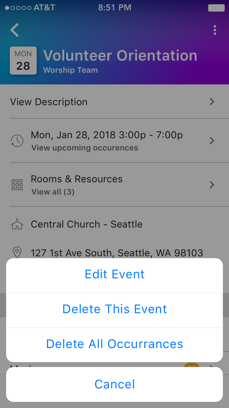 How to Create and Manage Events in the LEAD App