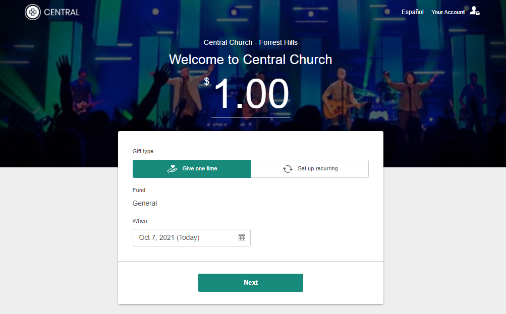 How to Give Using a QR Code
