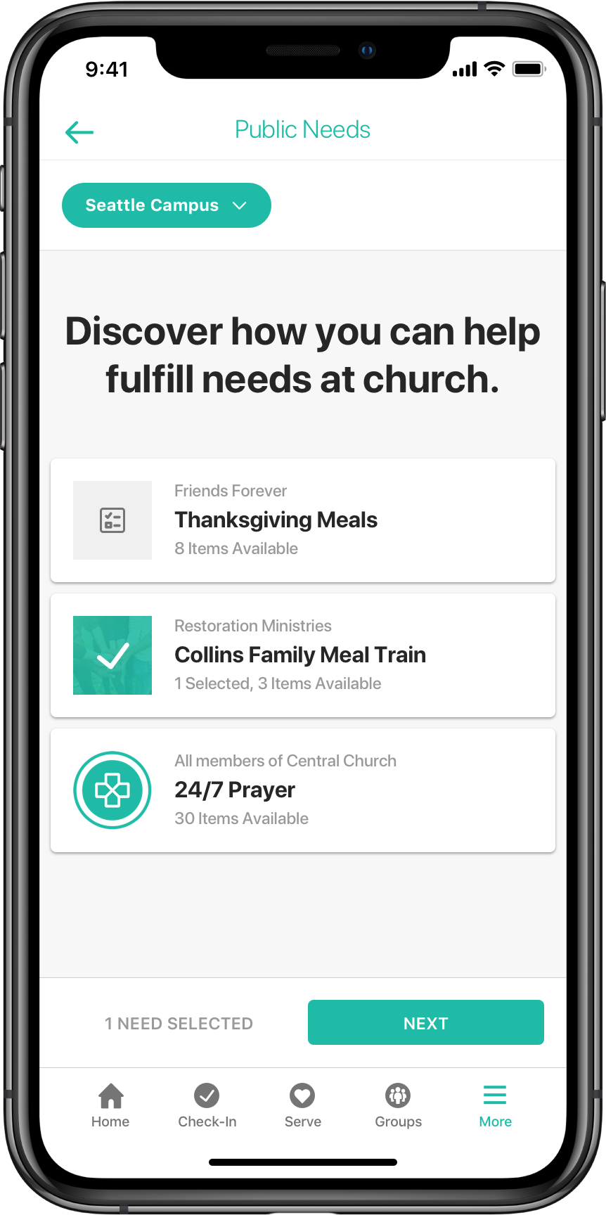 How to Sign Up for Public Needs Using Your App