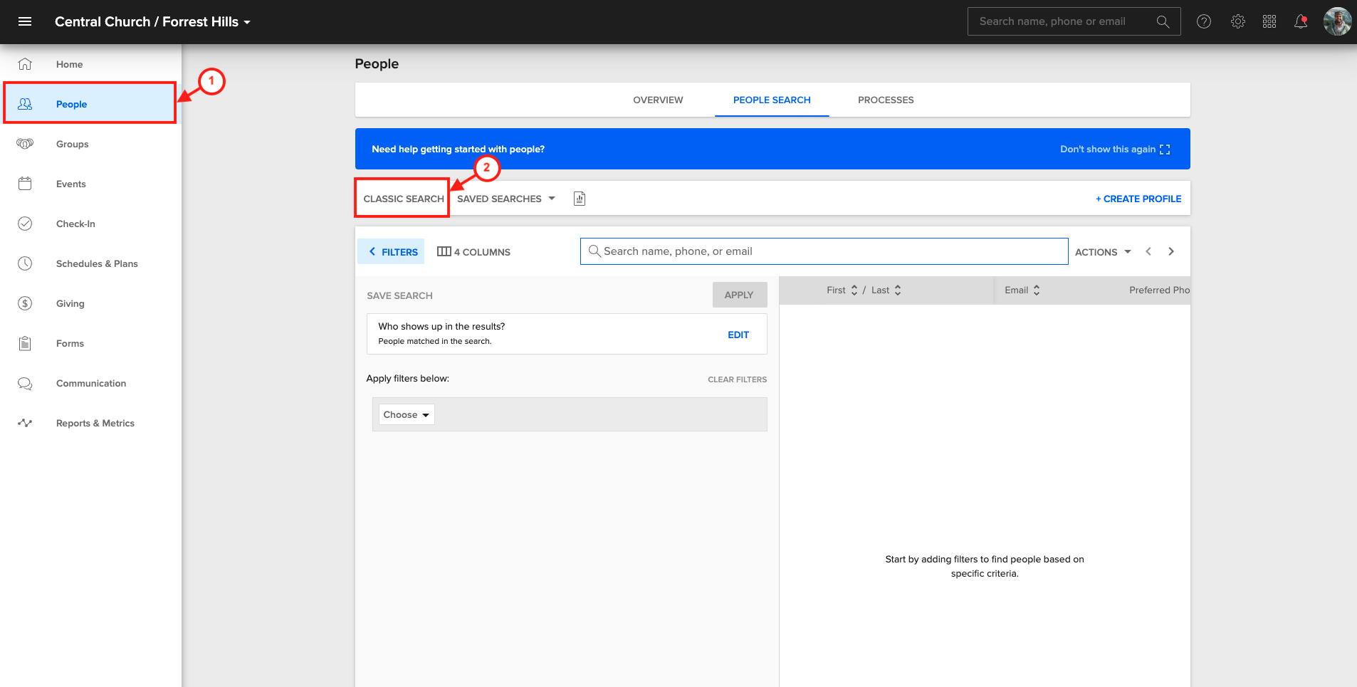 How to Delete a Classic Saved Search